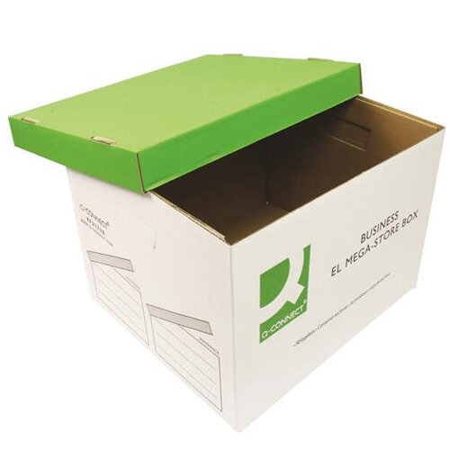 Q-Connect Extra Strong Business Storage Box W327 x D387 x H250mm 10PK ...