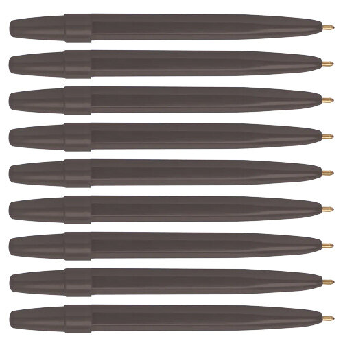 Mini Ballpoint Pen Black Pack of 144 - Hunt Office UK