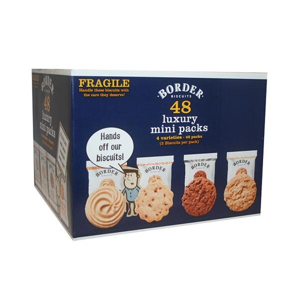 Border Biscuits Individually Wrapped in Two Biscuits (Pack of 48 ...