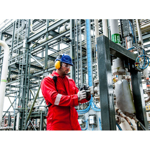 Portwest FR50 FR & Antistatic Coverall Red Medium (Regular Fit) - Hunt ...