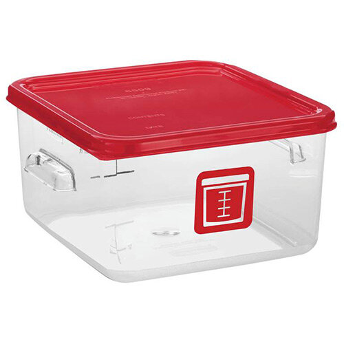 Rubbermaid Small Lid for 3.8L & 7.6L Space Saving Square Food Storage ...