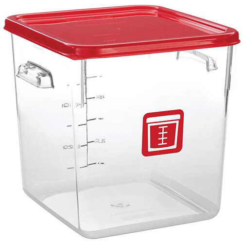 Rubbermaid Small Lid for 3.8L & 7.6L Space Saving Square Food Storage ...