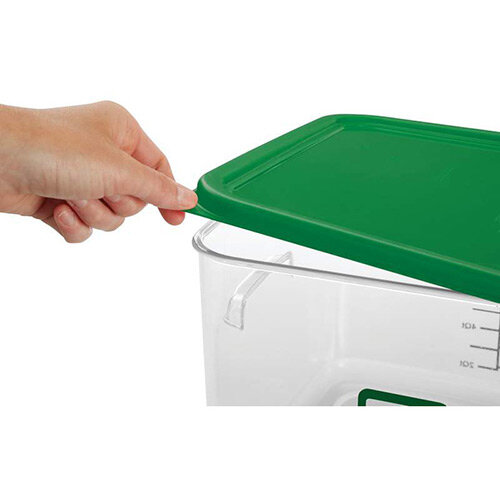 Rubbermaid Small Lid for 3.8L & 7.6L Space Saving Square Food Storage ...