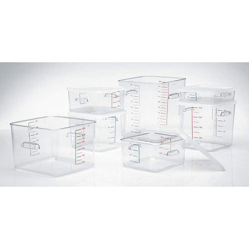 Rubbermaid 1.9L Space Saving Stackable Food Storage Square Container ...