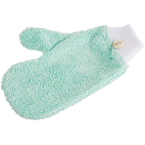 Rubbermaid Microfibre Dusting Mitt With Thumb Green - Hunt Office UK