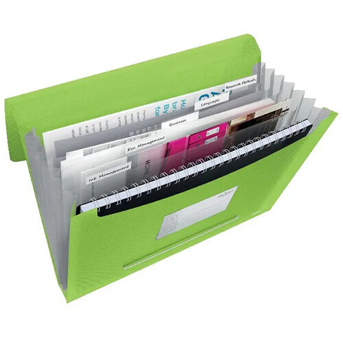 Rexel Choices Expanding Project File A4 Green 2115666 - Hunt Office UK