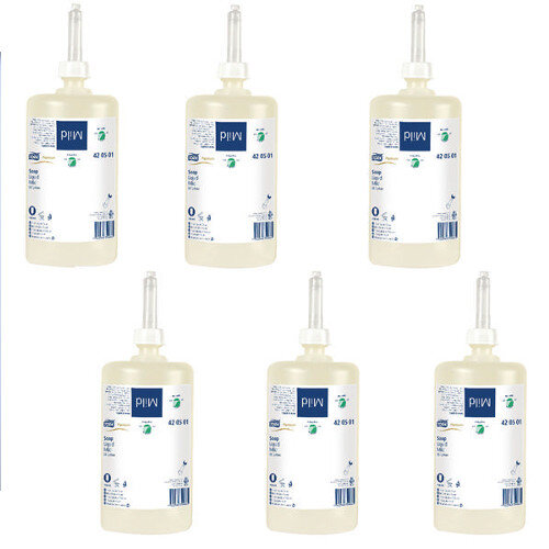 Tork S1 Premium Liquid Hand Soap Mild Cartridge Refills 1L (Pack 6 ...