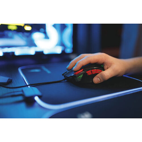 SureFire Eagle Claw Gaming 9-Button Mouse with RGB 48817 - Hunt Office UK