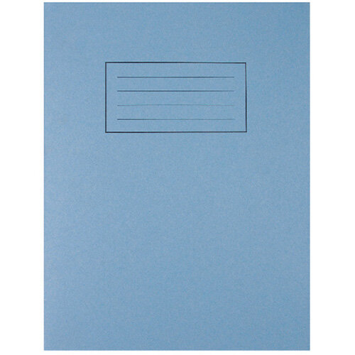 Silvine Exercise Book 7mm Squares 80 Pages 229x178mm Blue EX106 Pack 10 ...