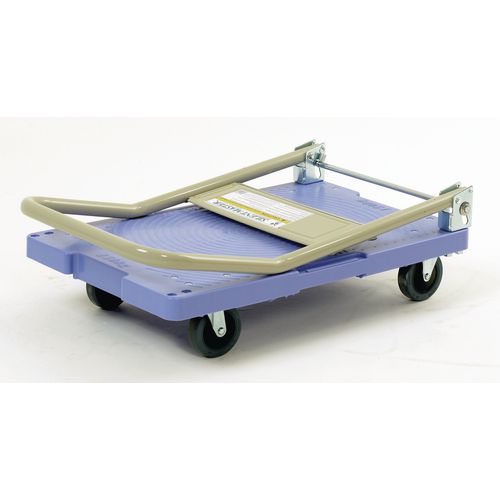 VFM Plastic Platform Truck 150kg Capacity Deck 715x460mm Blue 360650 ...