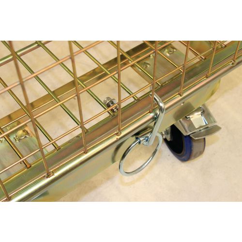 Four Sided Zinc Coated Nestable Roll Pallet - Hunt Office UK