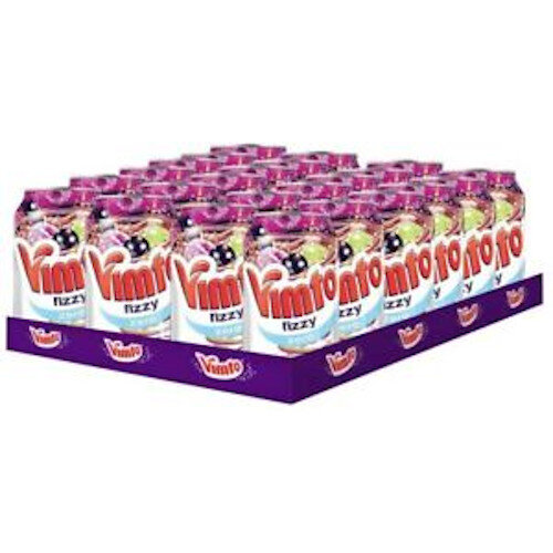 Vimto 300ml Can Carbonated Fruit Juice Drink Pack of 24 2000 - Hunt ...