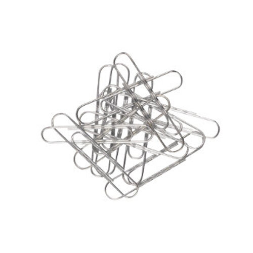 Essentials Paperclip Giant Wavy Pack of 100 32501 - Hunt Office UK