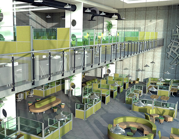 Ashford Multiple-Configuration Bench - Call Centre Desking Range - Hunt ...