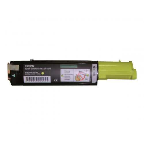 Epson 0191 - Yellow - original - toner cartridge - for AcuLaser C1100 ...