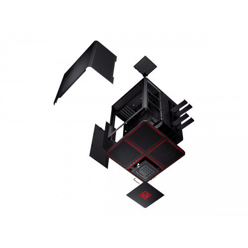 OMEN X by HP 900-099nn Case - Full tower - micro ATX - jet black ...