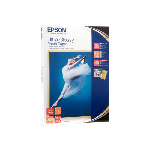Epson Ultra Glossy Photo Paper - Glossy - 130 x 180 mm 50 sheet(s ...