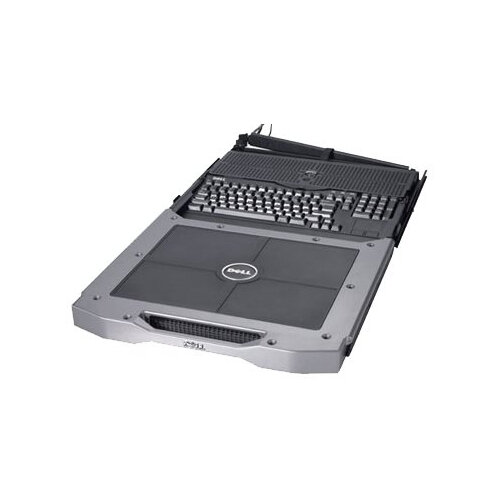 Dell KMM Console - KVM console - 18.5" - rack-mountable - 1U - Hunt ...