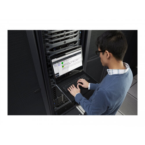 Dell KMM Console - KVM console - 18.5" - rack-mountable - 1U - Hunt ...