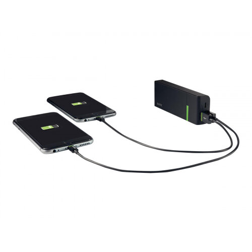Leitz Complete High Speed Powerbank 10400 - Power bank 5200 mAh - 2 A ...