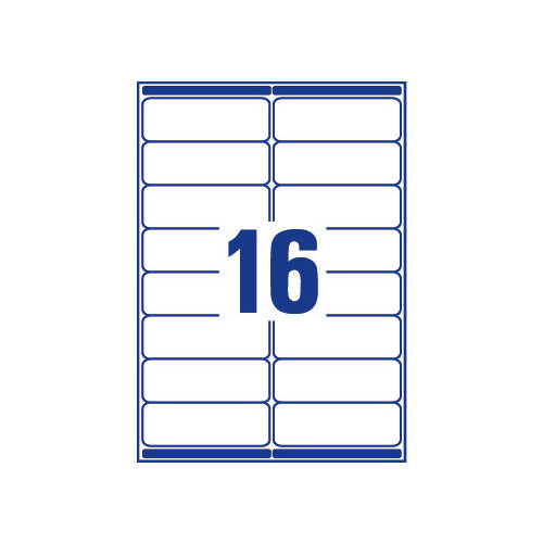 Avery Laser Address Label 99.1x33.9mm 16 Per A4 Sheet White (Pack 1600 ...