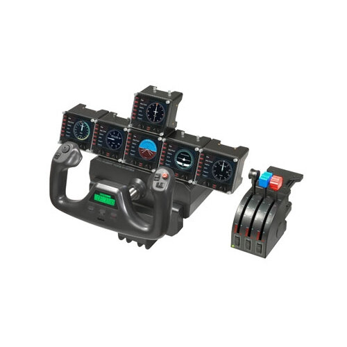 Saitek Pro Flight Instrument Panel - Flight simulator instrument panel ...