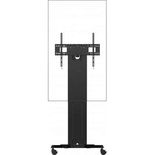 Vision - Cart - motorised - for flat panel - trolley - steel - matte ...