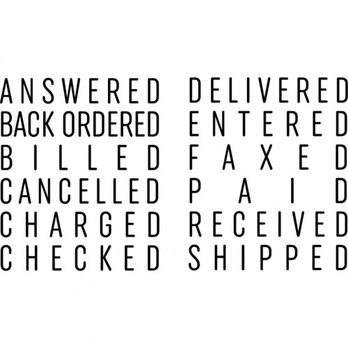 Colop 04000/WD Dial A Phrase Word and Date Stamp - HuntOffice.co.uk