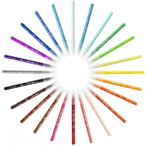 Bic Kids Couleur Felt Tip Colouring Pen Assorted Colours (Pack 24 ...