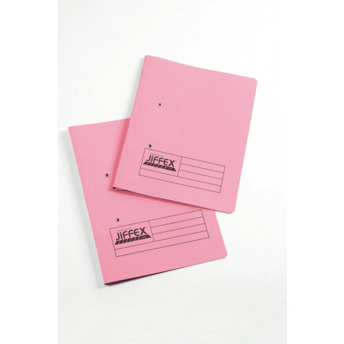 Rexel Jiffex Transfer File Manilla A4 315gsm Pink (Pack 50) 43247EAST ...
