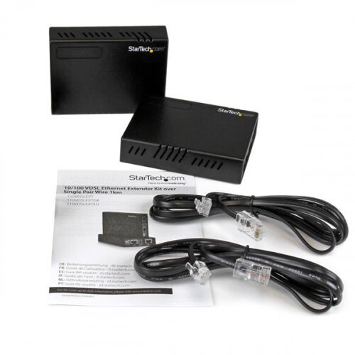 10 100 VDSL Ethernet Extender Kit 1km - HuntOffice.co.uk
