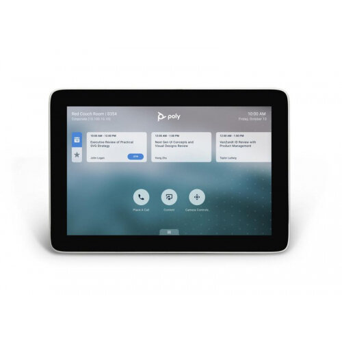 Poly TC8 Touchscreen Interactive Conference Meeting Room Console ...