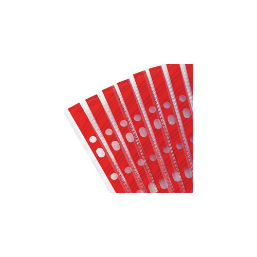 Rexel Nyrex Reinforced Multi Punched Pocket Polypropylene A4 55 Micron ...