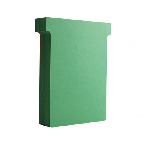 Nobo T Cards Size 3 80x120mm Light Green Pack 100 - Hunt Office UK