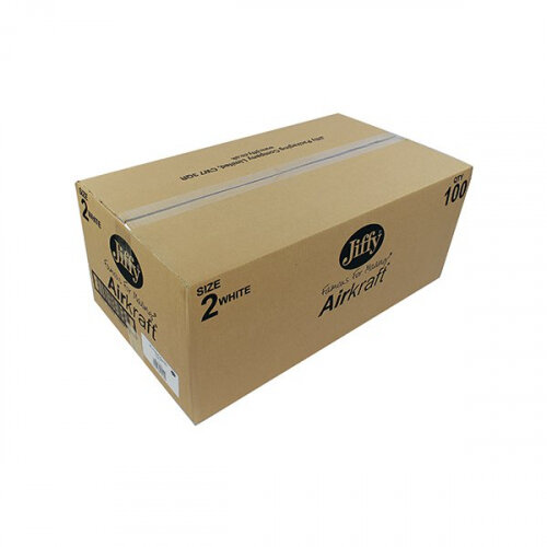 Jiffy AirKraft Size 2 Bags Bubble Lined Bags 205x245mm White Pack of ...