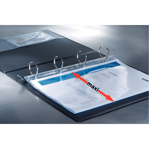 Leitz Softclick Presentation Ring Binder A4 White 50mm Capacity PVC 4 D Ring 42040001 Pack 4 Hunt Office UK