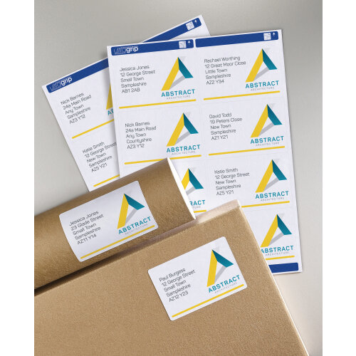 Avery L7169-100 Block Out Shipping Labels 4 per Sheet 139 x 99.1mm ...