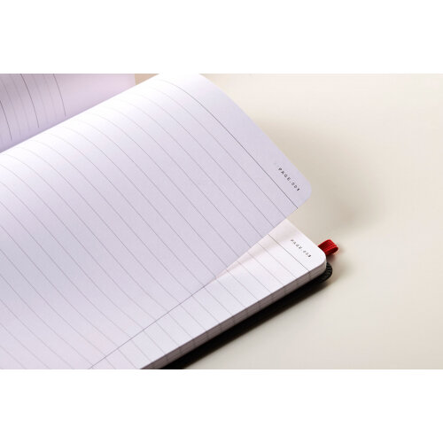 Black by Black n Red Hard Cover A4 Notebook 400038675 - Hunt Office UK