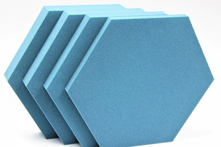 Fluffo SOFT Acoustic Wall Panel - Hexa M - Hunt Office UK