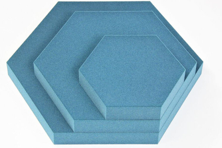 Fluffo SOFT Acoustic Wall Panel - Hexa M - Hunt Office UK