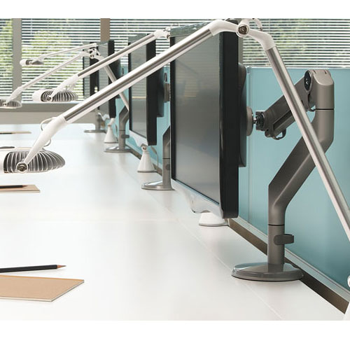 Humanscale M2 Monitor Arm VESA Mount Compatible for up to 18" - Hunt ...
