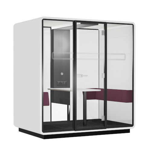 Hush Meet Acoustic Meeting Booth - Hunt Office UK