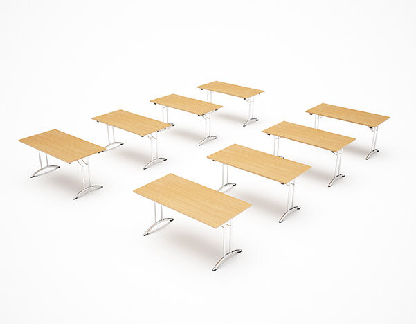 Morph Fold Modular Tables - Hunt Office UK