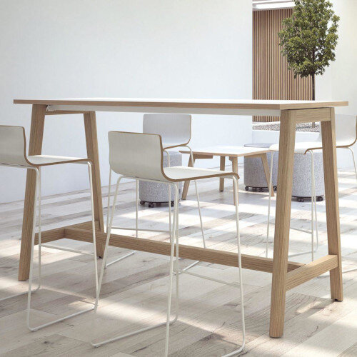 Narbutas NOVA WOOD Occasional Standard & High Tables - Hunt Office UK