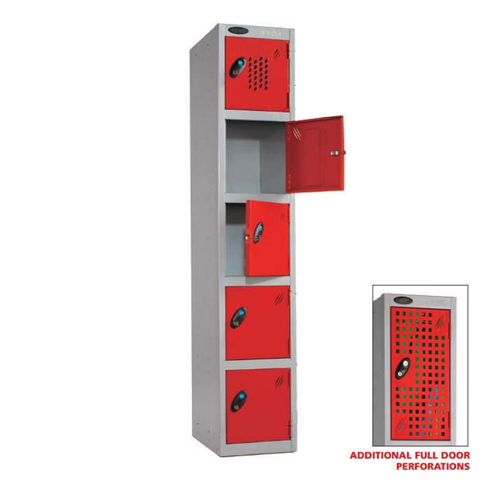 Perforated Door Lockers - Hunt Office UK