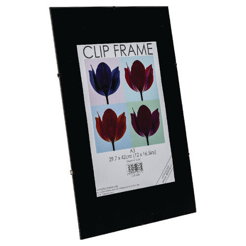 A3 Clip Frame Plastic for Wall-mounting 5 Star - Hunt Office UK