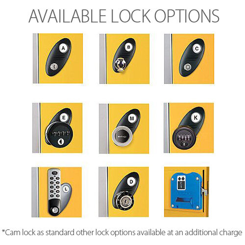 Probe 6 Door Locker Cam Lock ACTIVECOAT W305xD305xH1780mm Silver Body ...