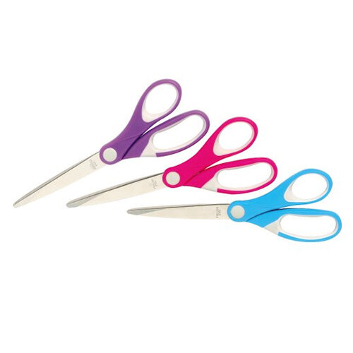 Rexel JOY Comfort Scissors 182mm Blue 2104038 - Hunt Office UK