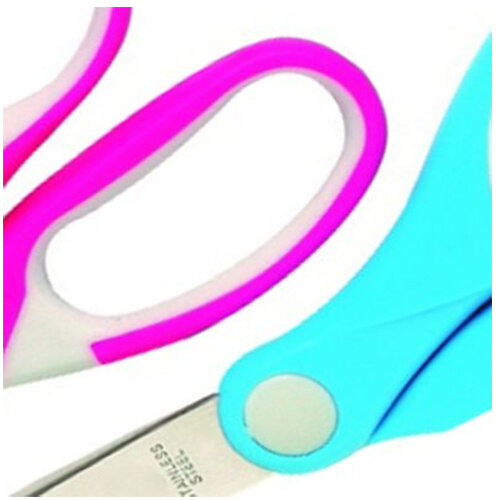 Rexel JOY Comfort Scissors 182mm Blue 2104038 - Hunt Office UK