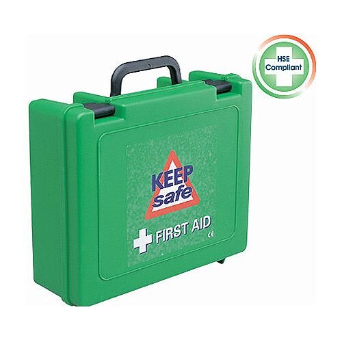 Green Box First Aid Kit Up to 10 Person - Hunt Office UK